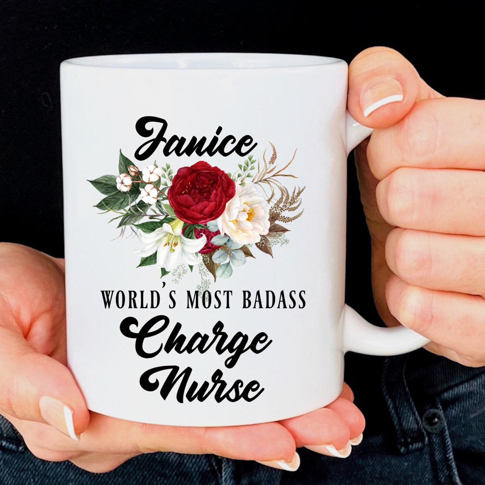 Personalized CHARGE NURSE Gift for Women Charge Nurse Mug - Etsy