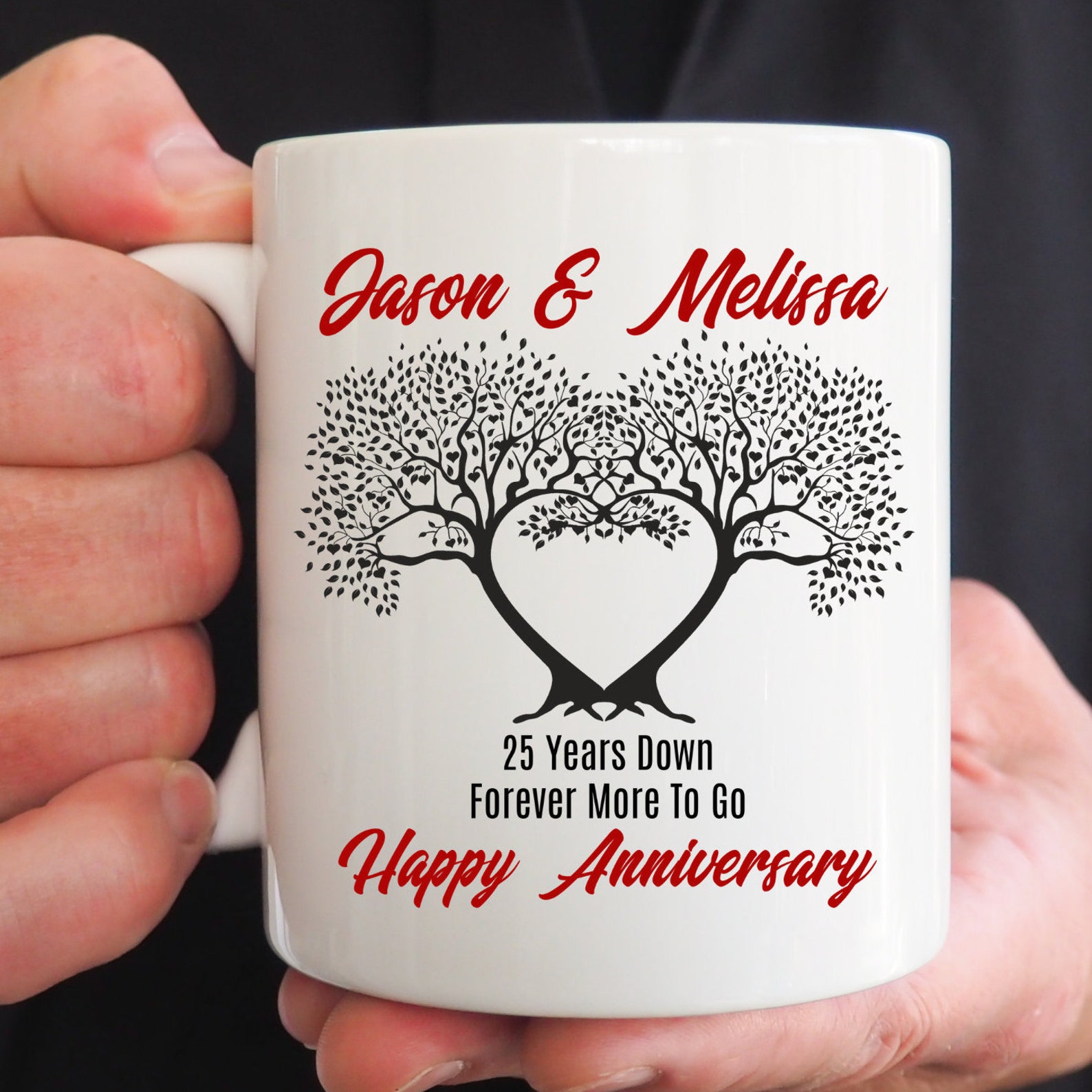 Personalized 25 Year Anniversary Gift for Wife 25th - Etsy