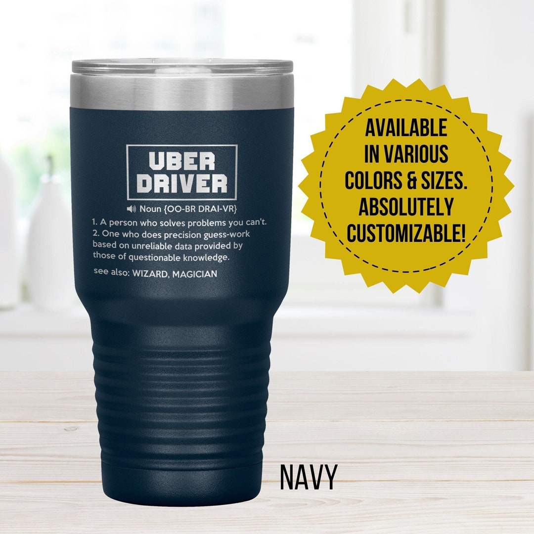 Funny Uber Driver Tumbler Gift, Funny Driver Gifts, Retirement Gift ...