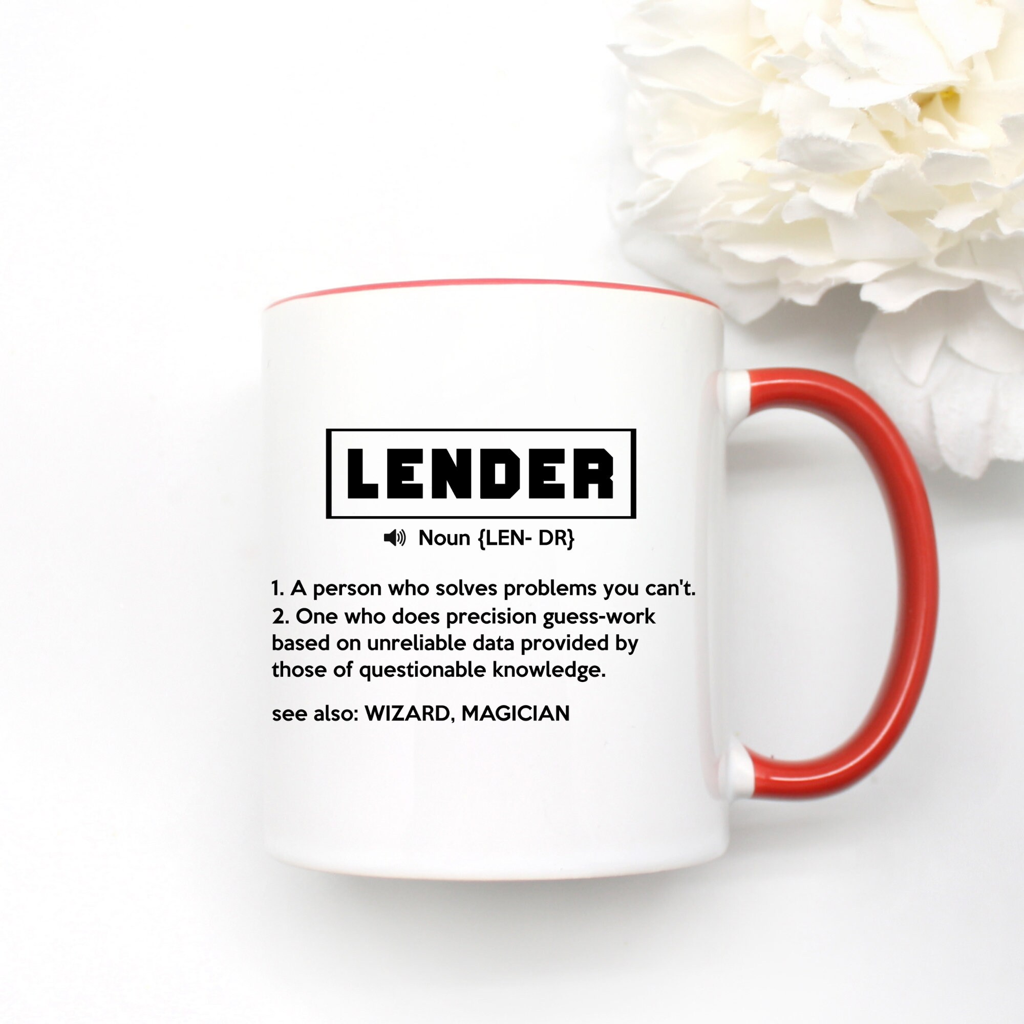 Funny Lender Gift Loan Officer Gift Real Estate Agent Gift | Etsy