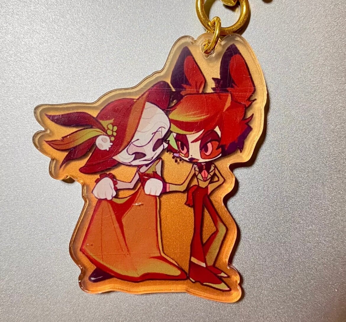 Hazbin Hotel Keychain Alastor-charlielicifer-magne Keychain - Etsy