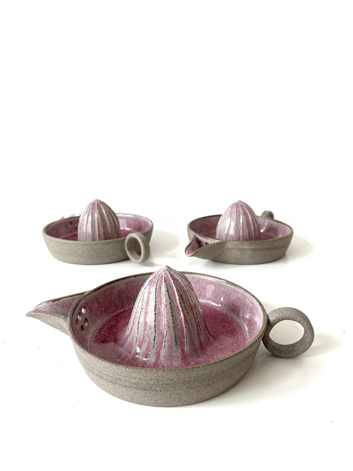 Handmade Ceramic Citrus Juicer: Wheel Thrown Stoneware Squeezer - Etsy