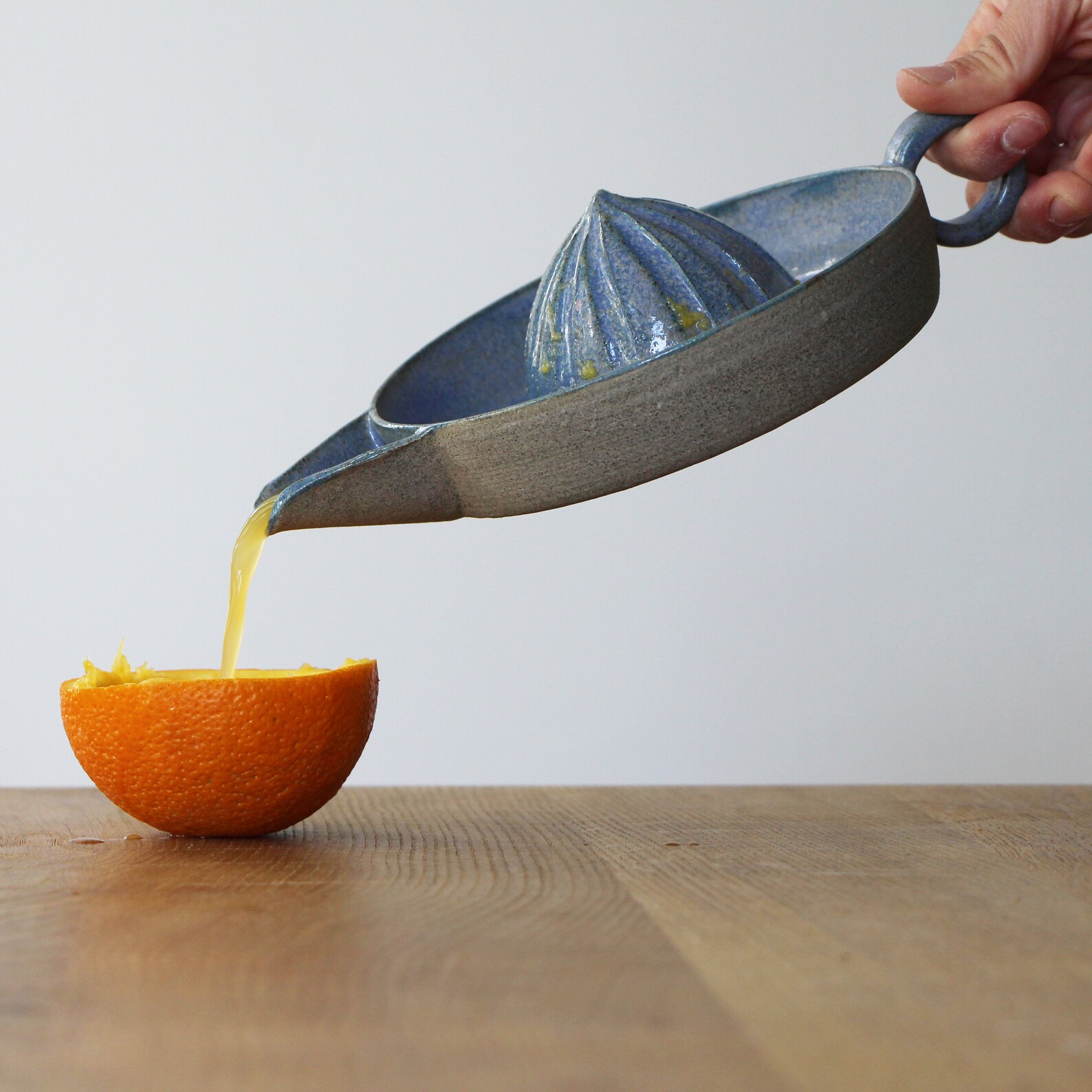 Ceramic Citrus Juicer Handmade Lemon and Orange Squeezer - Etsy