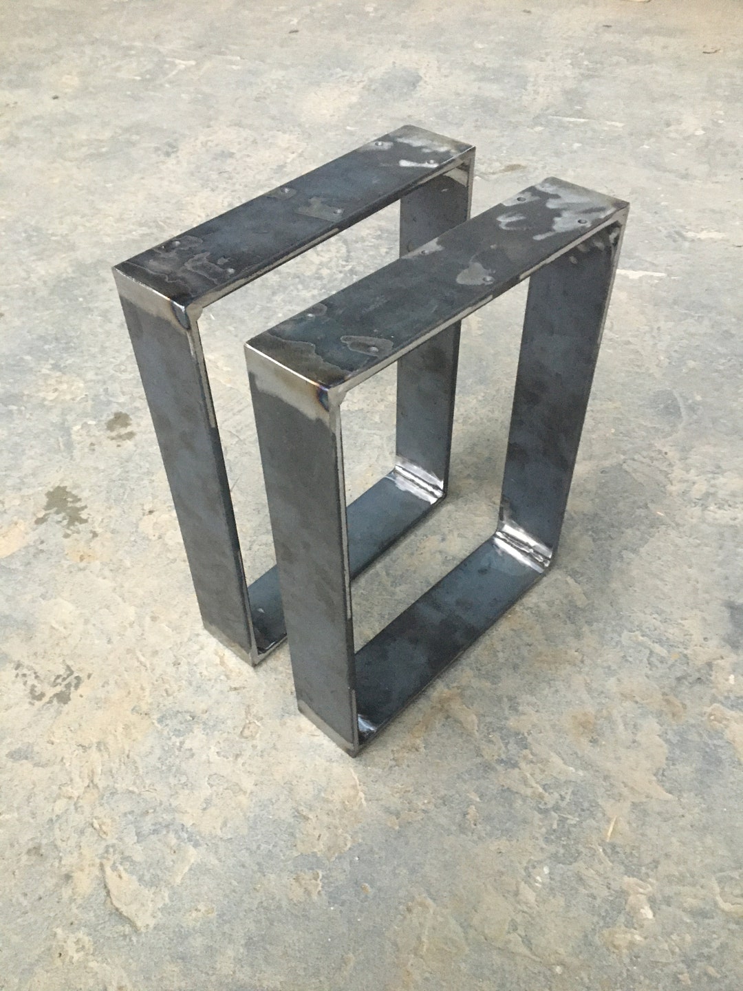 Metal Bench Legs, Square Shape Bench Legs, Steel Table Legs, Metal Legs ...