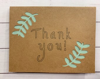 Thank You Cutout - Etsy
