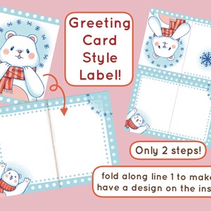 Cute Printable DIY Holiday Gift Tags Digital Download perfect for ...