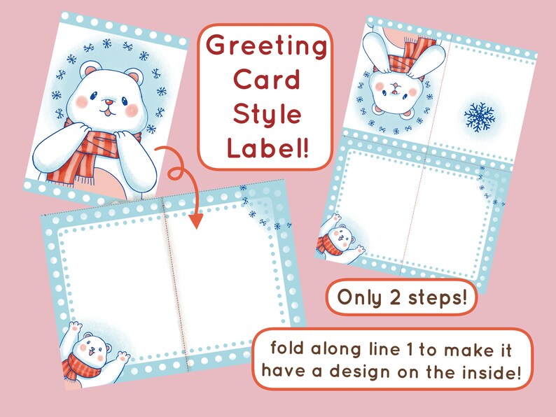 Cute Printable DIY Holiday Gift Tags Digital Download perfect for ...