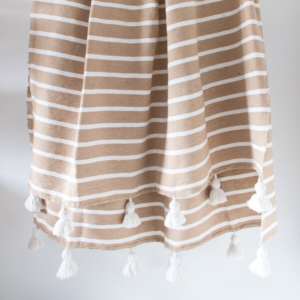 Moroccan Pom Pom Blanket - Etsy