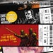 Custom Laminated Concert Ticket Souvenir, Personalized Event Keepsake ...