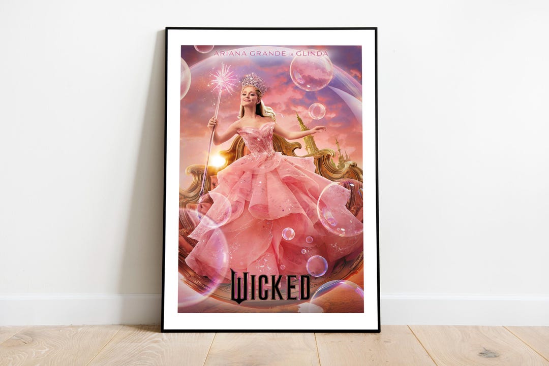 Framed Wicked: for Good Poster, Wicked Movie Poster, Wall Art, Wall ...