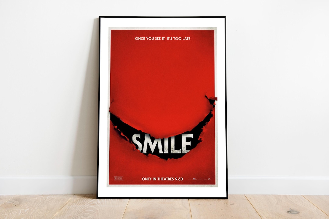 Framed Smile Poster, Smile Movie Poster, Wall Art, Wall Decor, Poster ...