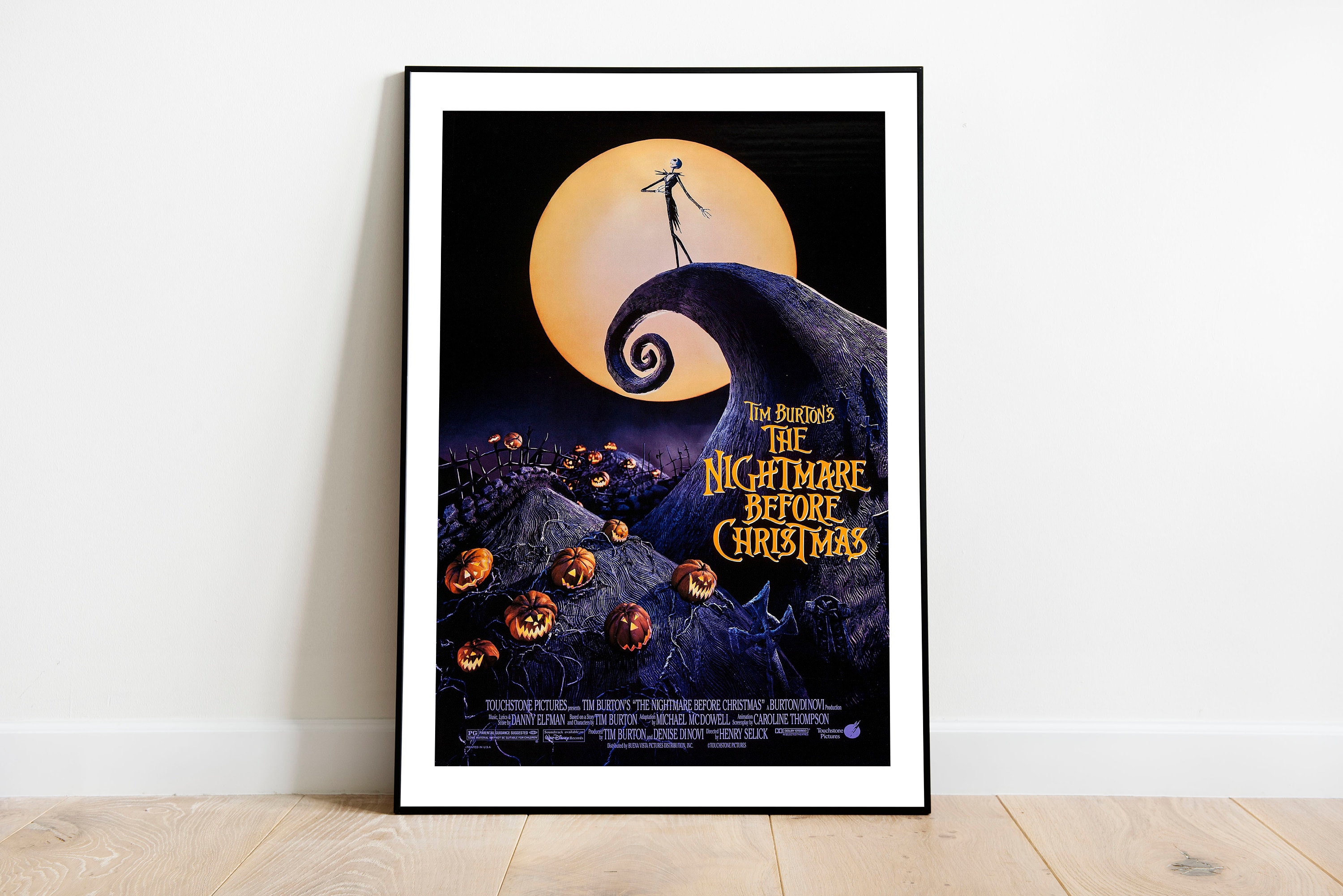 The Nightmare Before Christmas Movie Poster