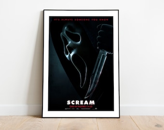 Scream 2022 Movie Poster - Etsy