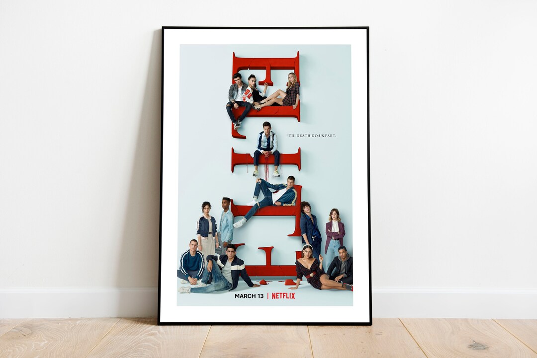 Framed Elite Poster, Netflix Wall Art, Ester Expósito Wall Decor ...