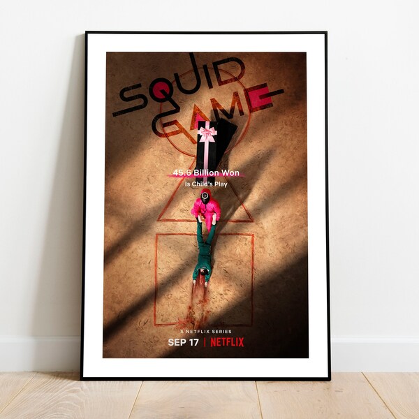 Squids Game Poster - Etsy