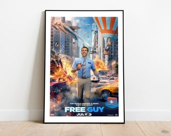 Free Guy Wall Art - Etsy