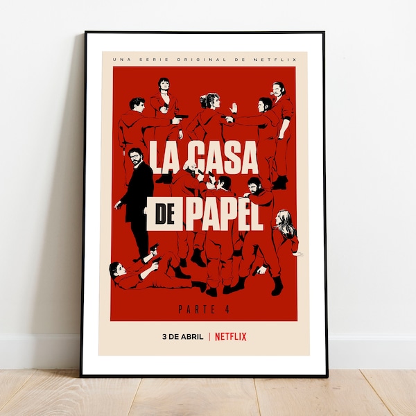 La Casa De Papel - Etsy