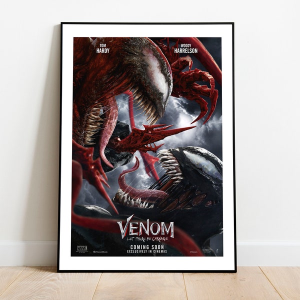 Venom 2021 Poster - Etsy Singapore