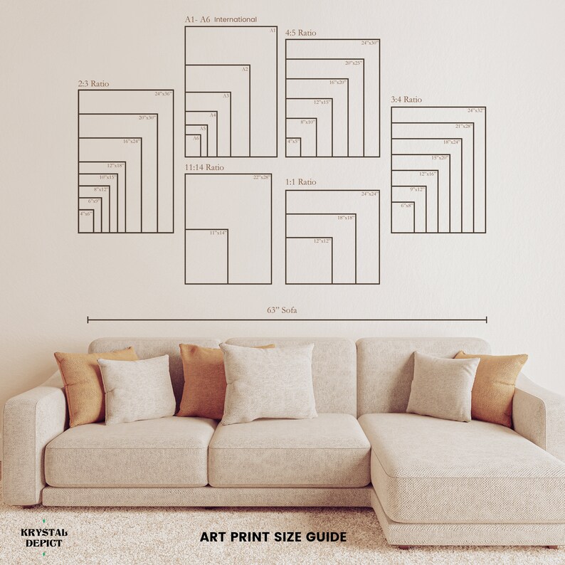 Aztec Mexican Art Poster, XL Wall Art, Mayan Livingroom Aztec Wall ...
