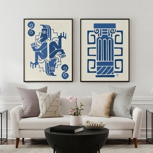 Print Set of 3 Greek Wall Art, Instant Download, Printable Greece ...