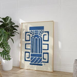 Print Set of 3 Greek Wall Art, Instant Download, Printable Greece ...