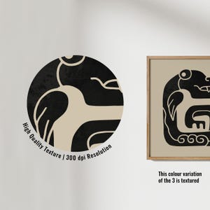 Mayan Art, 20x20 Posters, Set of 9 Square Prints, Aztec Wall Decor ...