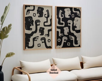 Aztec Carving Museum Poster, Aztec Wall Decor, Pre-columbian ...