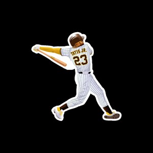 Tatis Jr Baseball Player Sticker! - Water Resistant/weather Proof ...