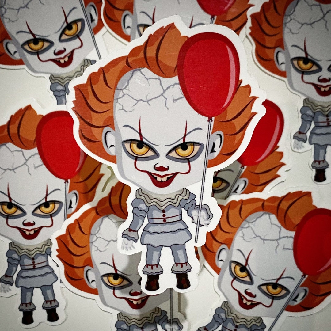 It the Clown Pennywise Sticker Water Resistant/scratch Proof Horror ...
