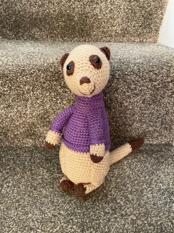 Crocheted Meerkat - Etsy