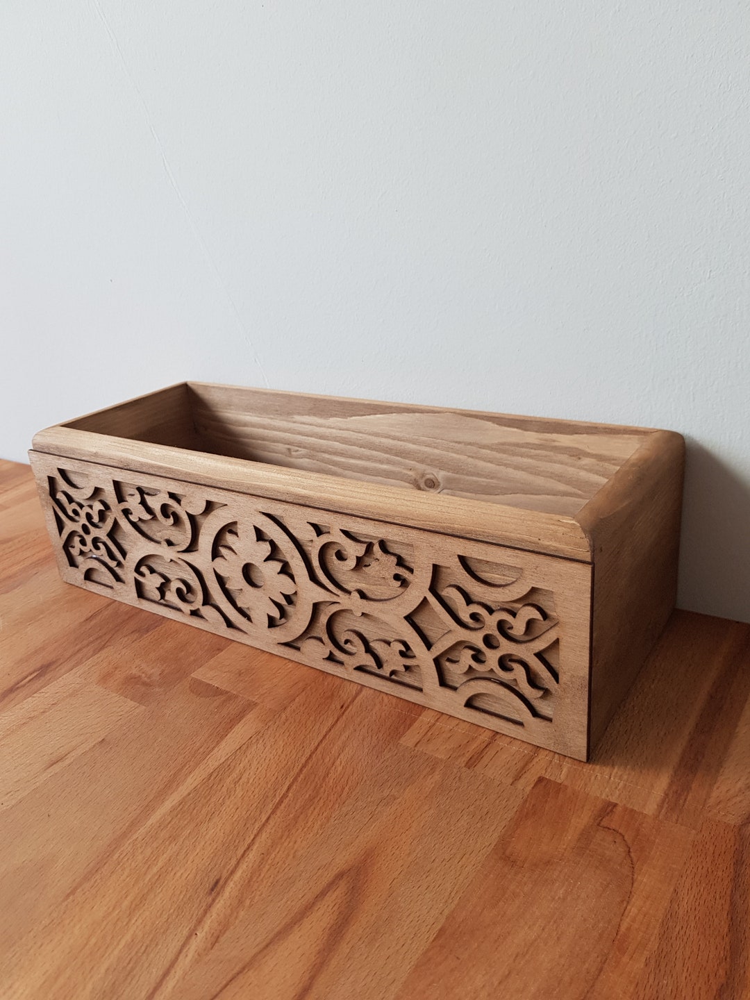 Wooden Kitchen Box, Home Decor, Tote, Crate, Bathroom Decor, Planter ...
