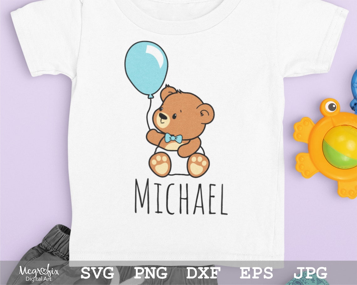 Teddy Bear SVG Baby Bear SVG Cute Bear SVG Baby Boy Svg - Etsy