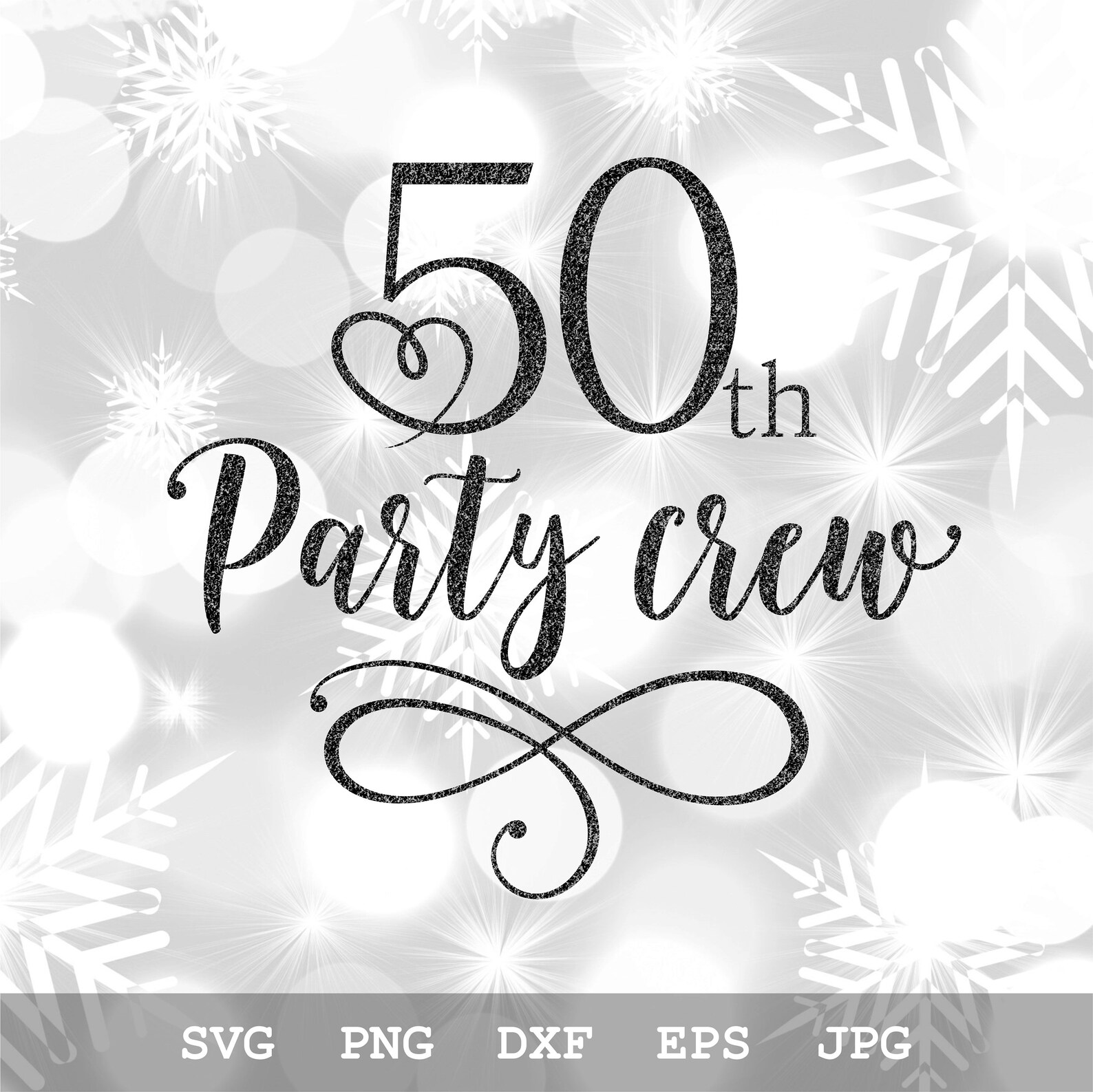 50th Party Crew SVG 50th Birthday Crew SVG 50th Birthday - Etsy