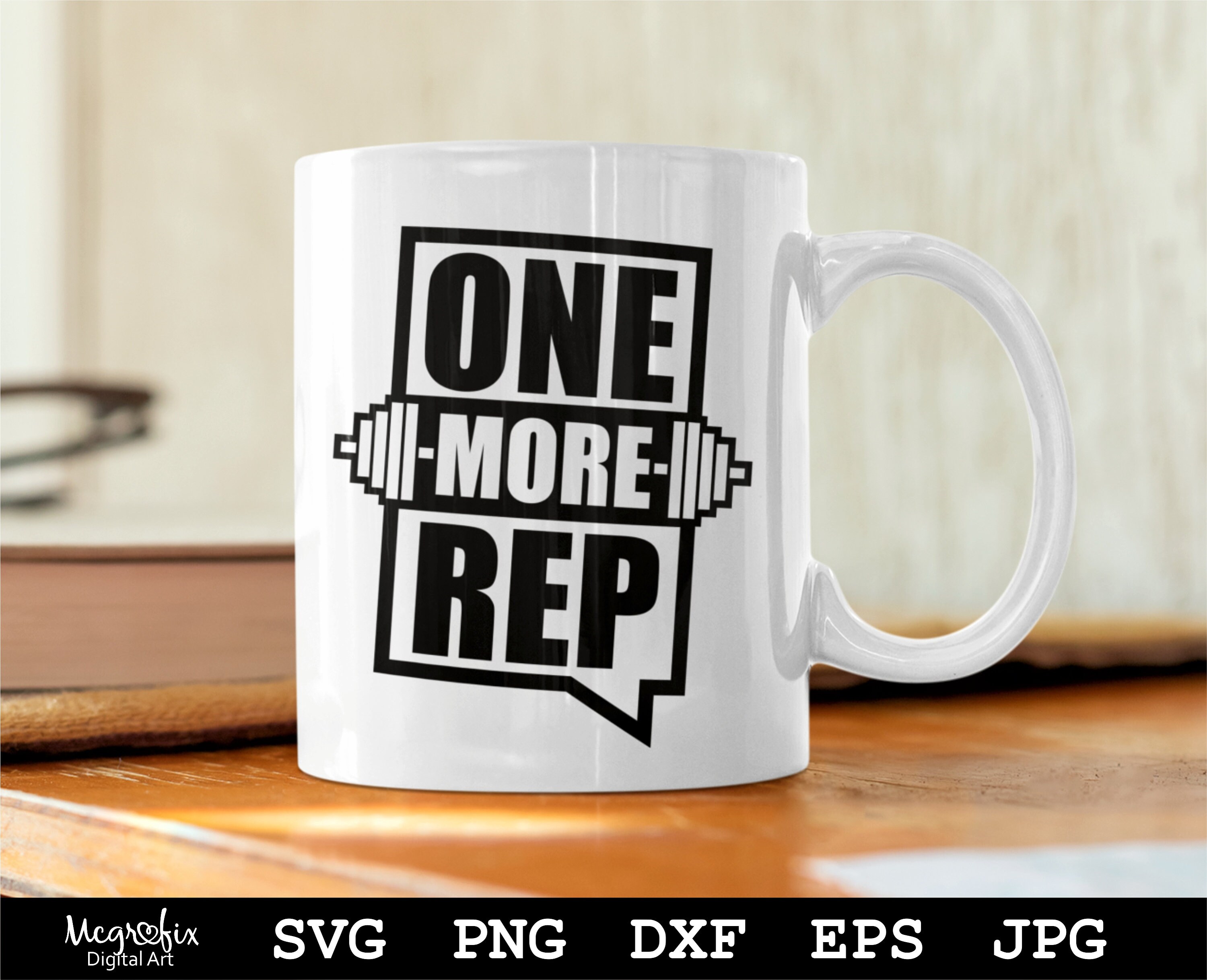 One More Rep SVG Weightlifting SVG Powerlifting SVG - Etsy