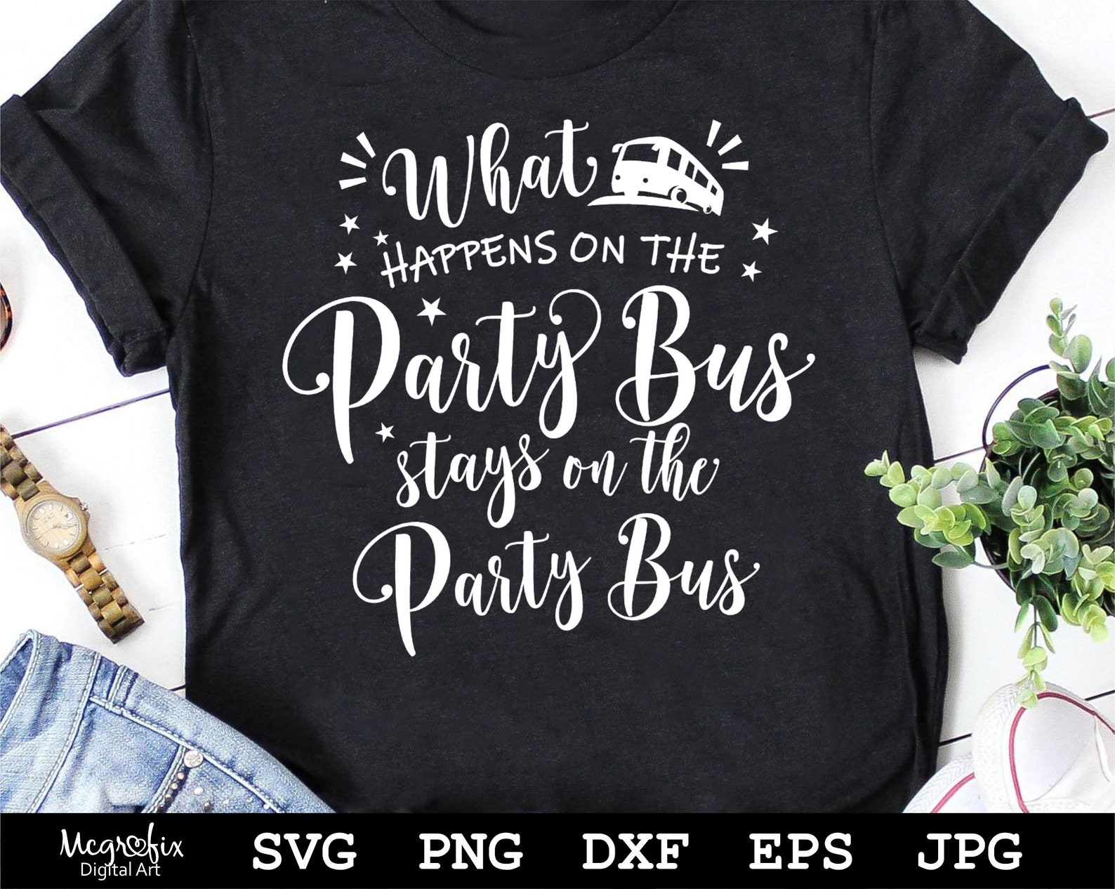 Party Bus SVG Girls Trip SVG Bridal Party SVG - Etsy