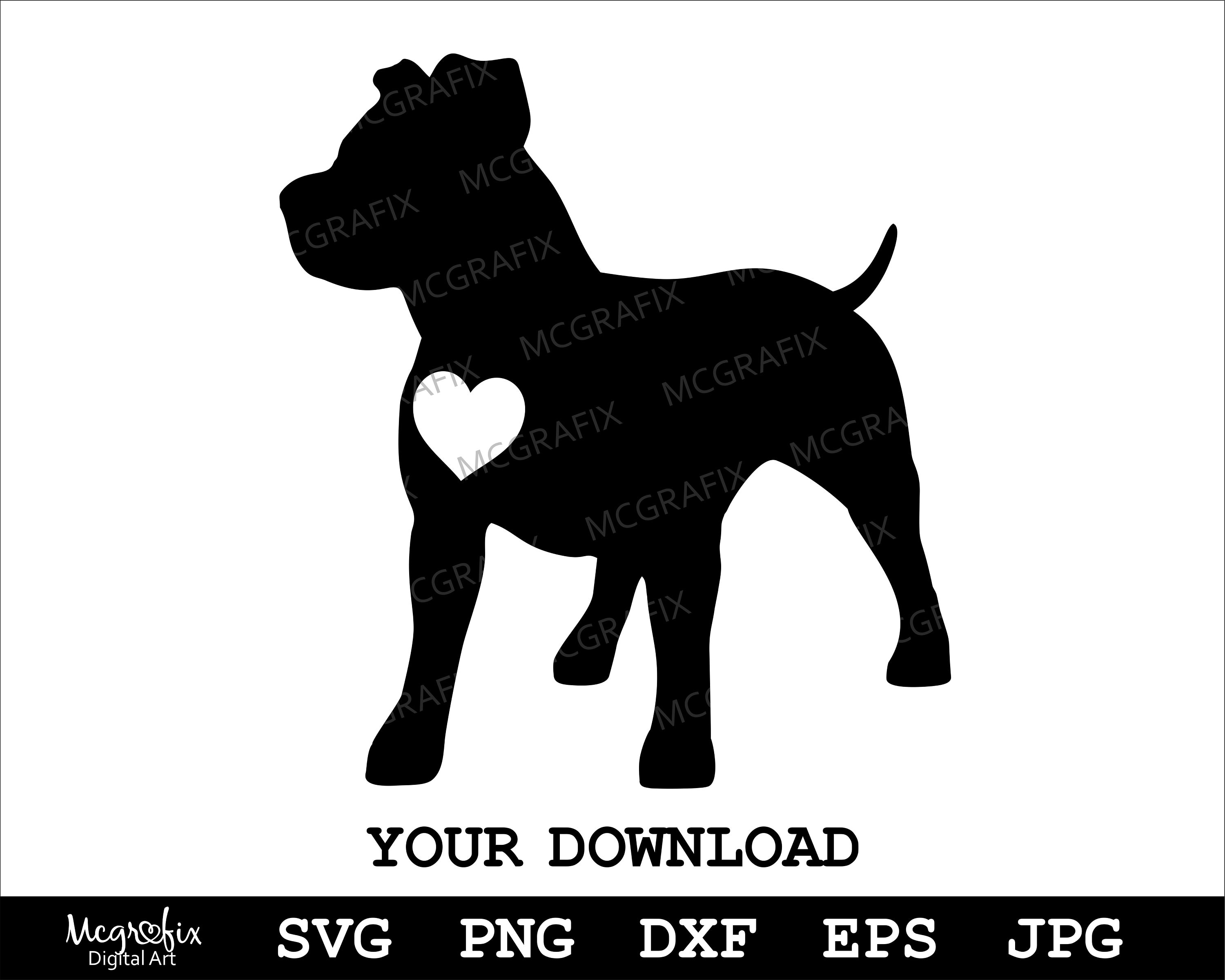 Pitbull Svg Pitbull Silhouette Bundle Svg Pitbull Silhouette Svg ...