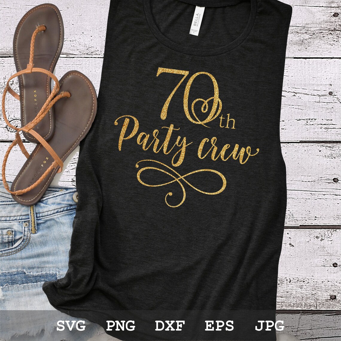 70th Party Crew SVG 70th Birthday Crew SVG 70th Birthday SVG 70th Svg ...