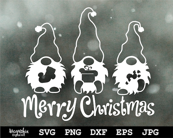 Christmas Gnomes SVG Christmas SVG Merry Christmas Gnomes | Etsy