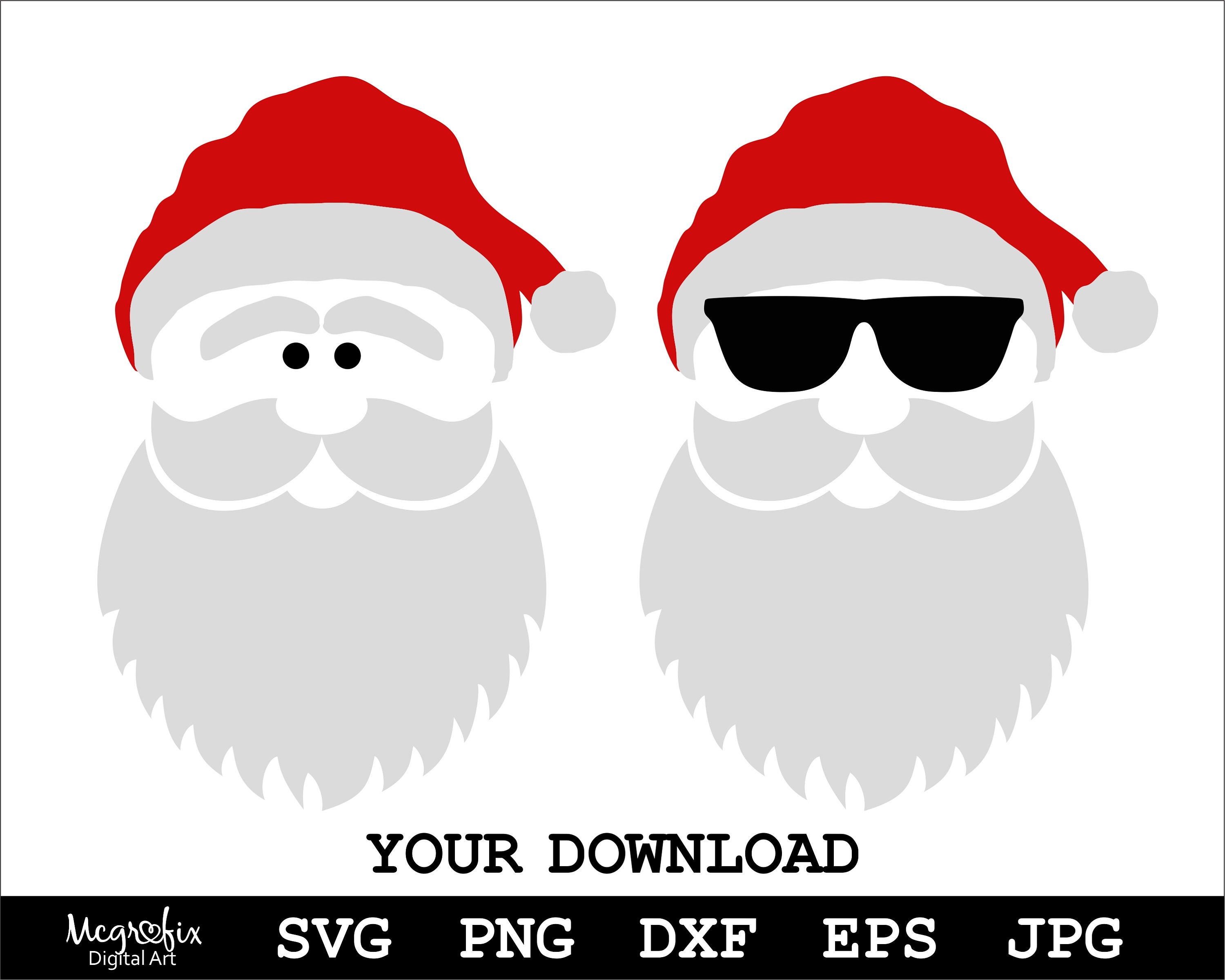 Santa With Sunglasses SVG Santa Claus SVG Cool Santa SVG - Etsy Santa With Sunglasses SVG Santa Claus SVG Cool Santa SVG - Etsy
