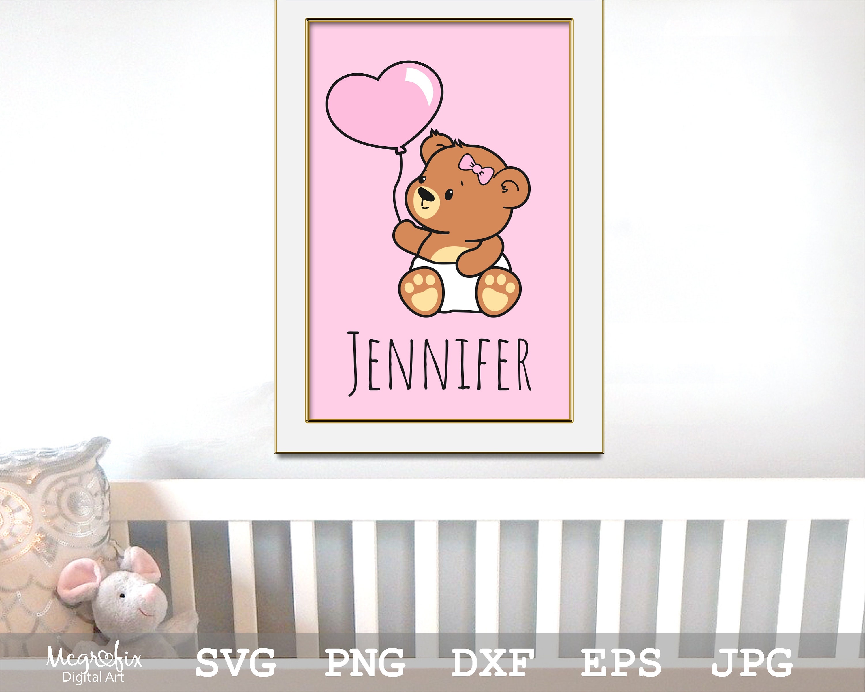 Teddy Bear SVG Teddy Bear Girl SVG Baby Bear SVG Cute | Etsy