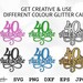 40th Cake Topper SVG 40th Birthday Cake Topper SVG Cake Topper SVG 40th Birthday Svg Instant ...