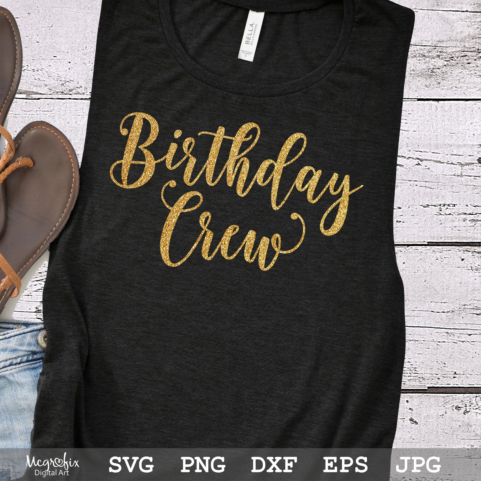 Birthday Crew SVG Birthday SVG Birthday Party Svg - Etsy