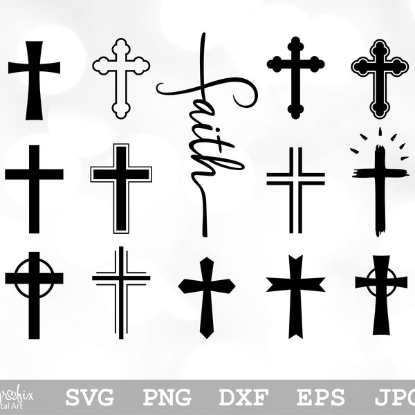 Cross Svg - Etsy