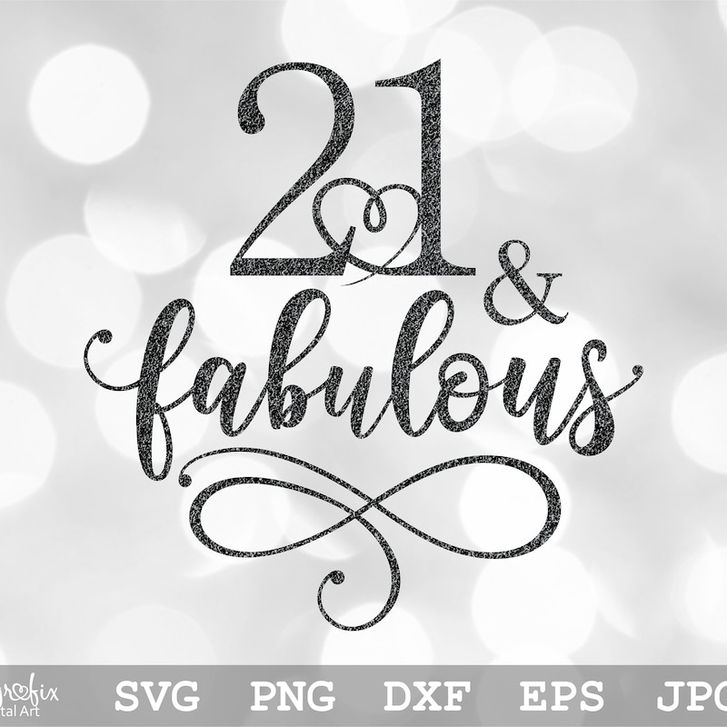 21st Birthday Svg - Etsy