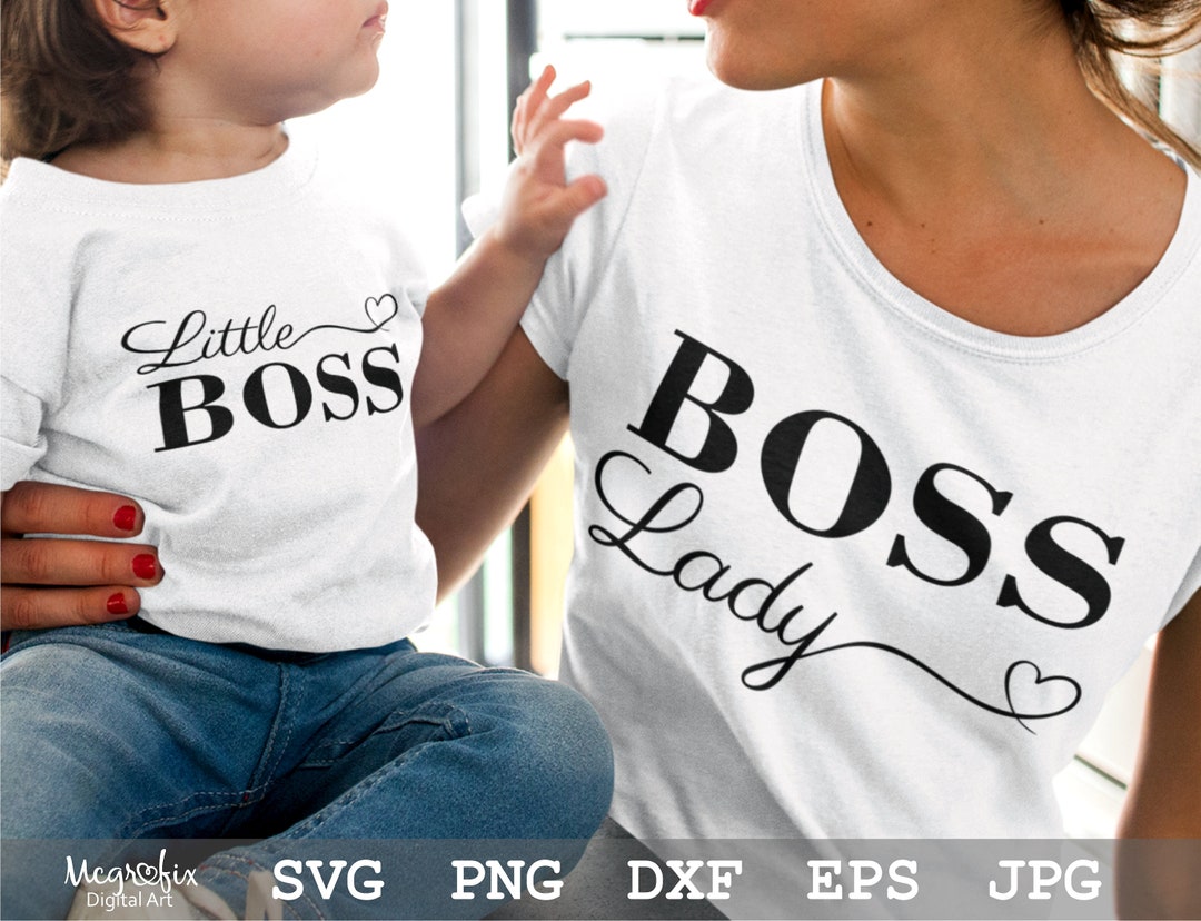 Boss Lady SVG Little Boss SVG Girl Boss SVG Mom Life Svg Lady Boss Svg ...