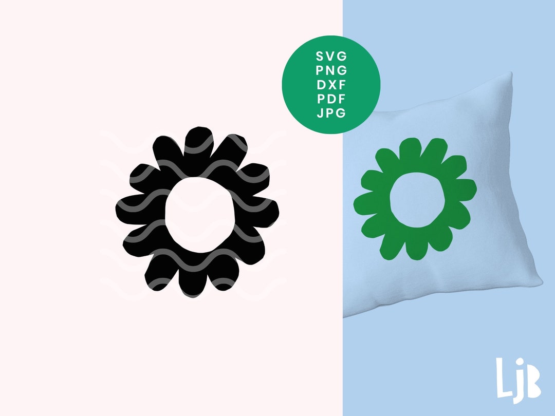 Flower No.2 Plotter File, Digital File for Cutting Plotters, T-shirt ...