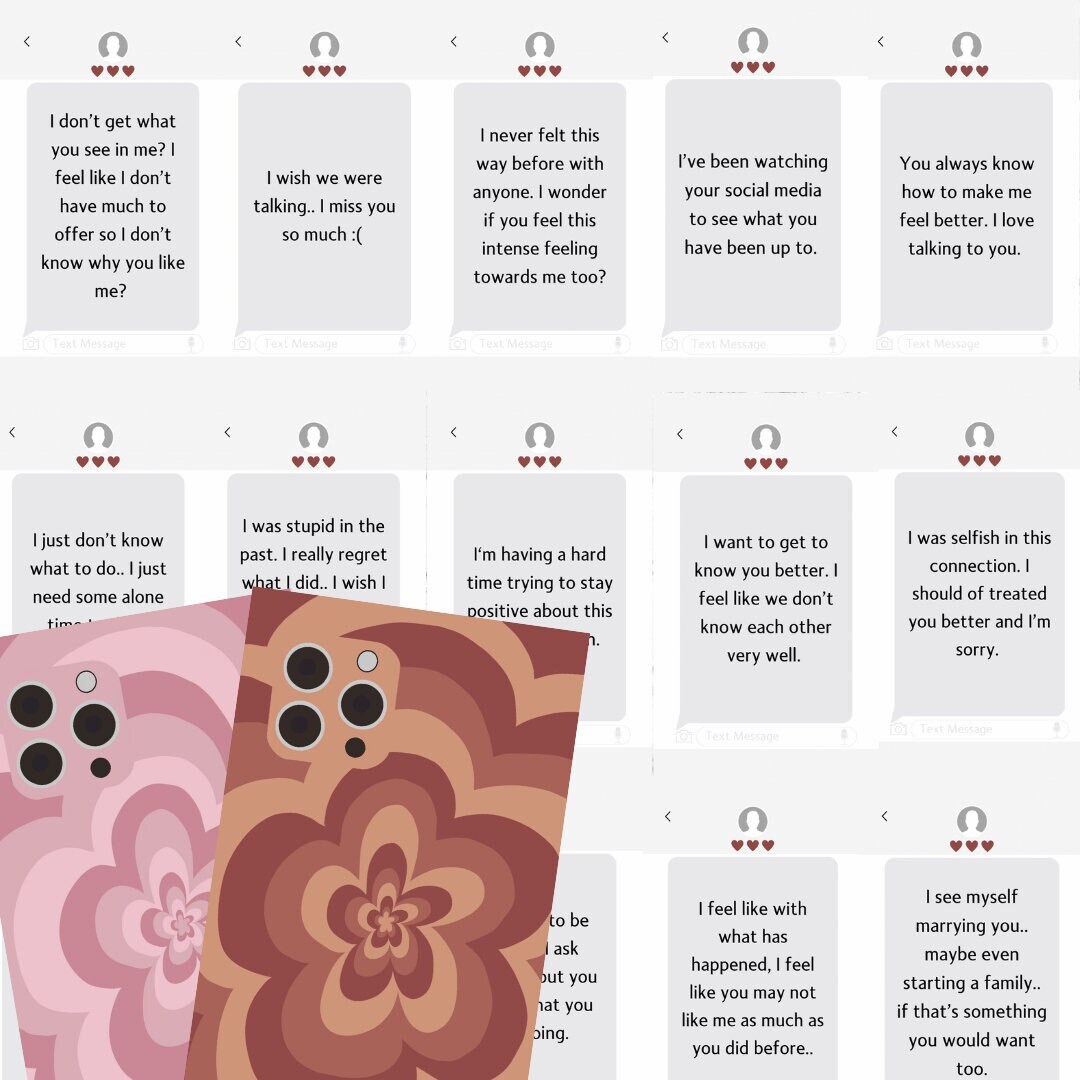 Text Me Love Oracle Deck ( 42 Cards )*MADE TO ORDER* - Etsy