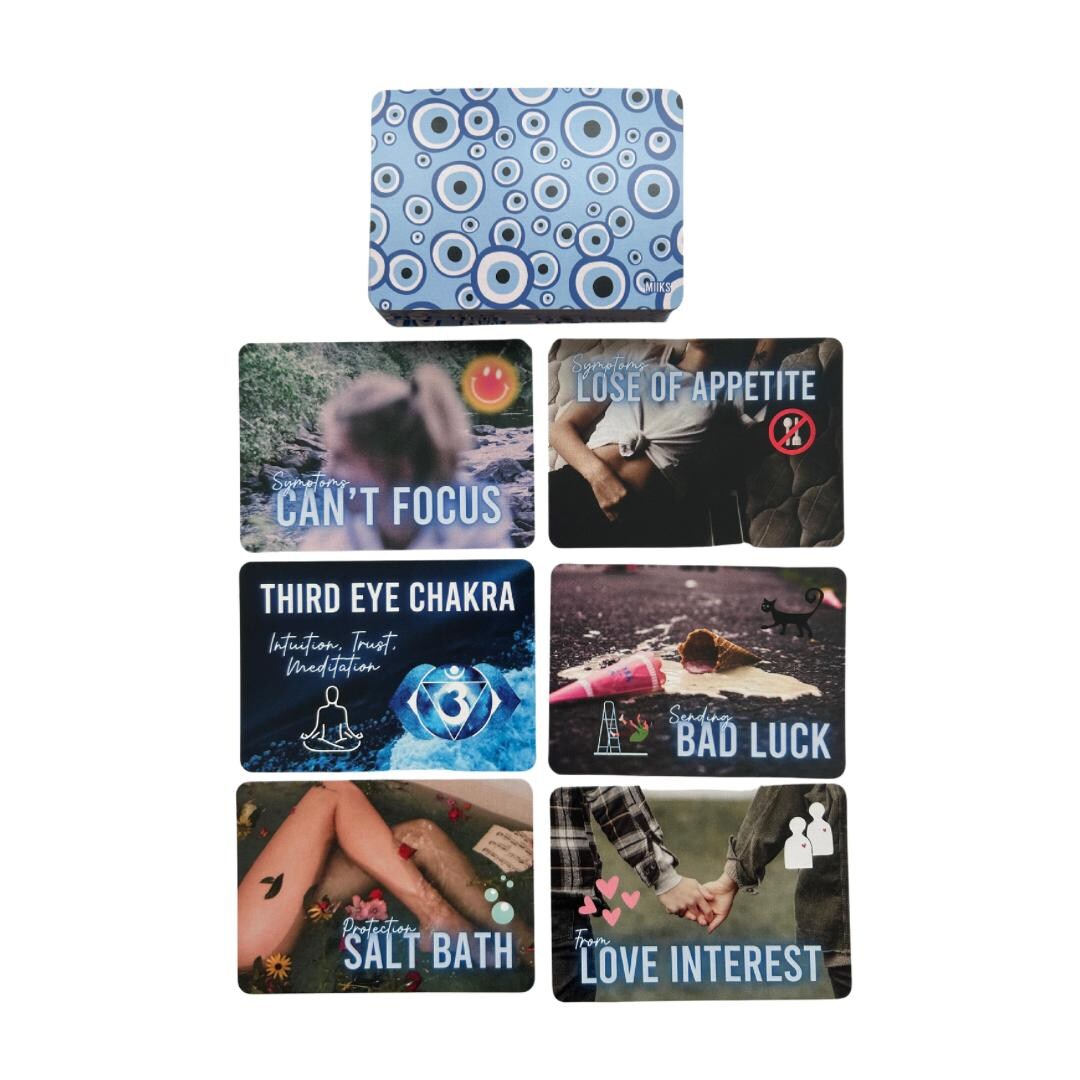 Evil Eye Oracle Deck ( 50 Cards ) *MADE TO ORDER* - Etsy
