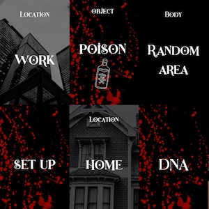 Crime Case Oracle Deck (100 Cards)*made TO ORDER* - Etsy