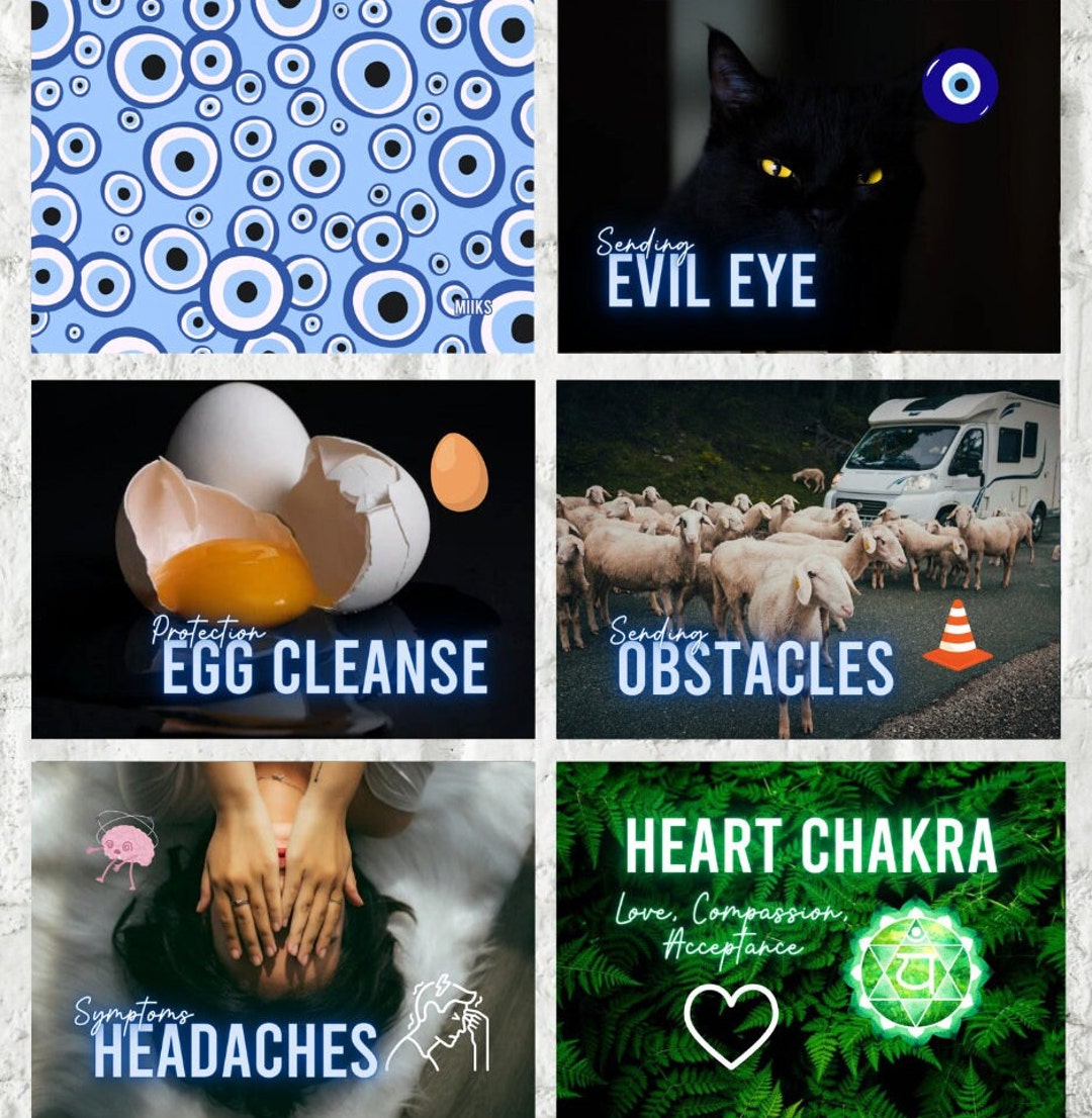 Evil Eye Oracle Deck 50 Cards MADE TO ORDER - Etsy